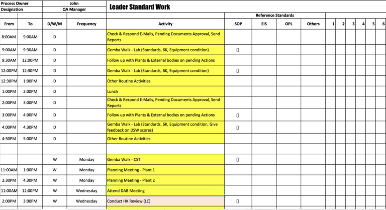 What is Leader Standard Work? - Ribcon